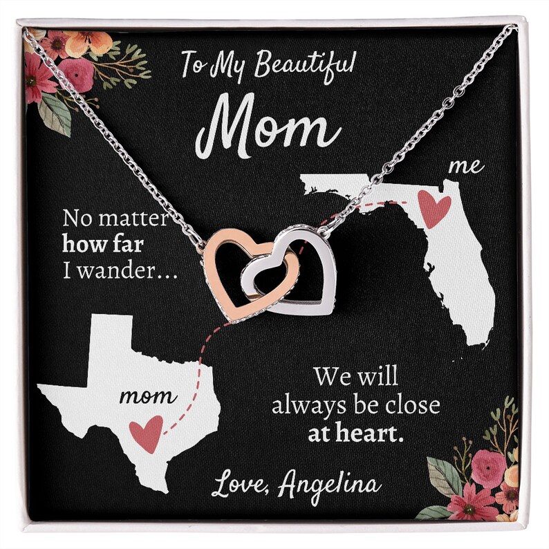 Long Distance Mom Gift From Daughter Daughter to Mom Gift No - Etsy