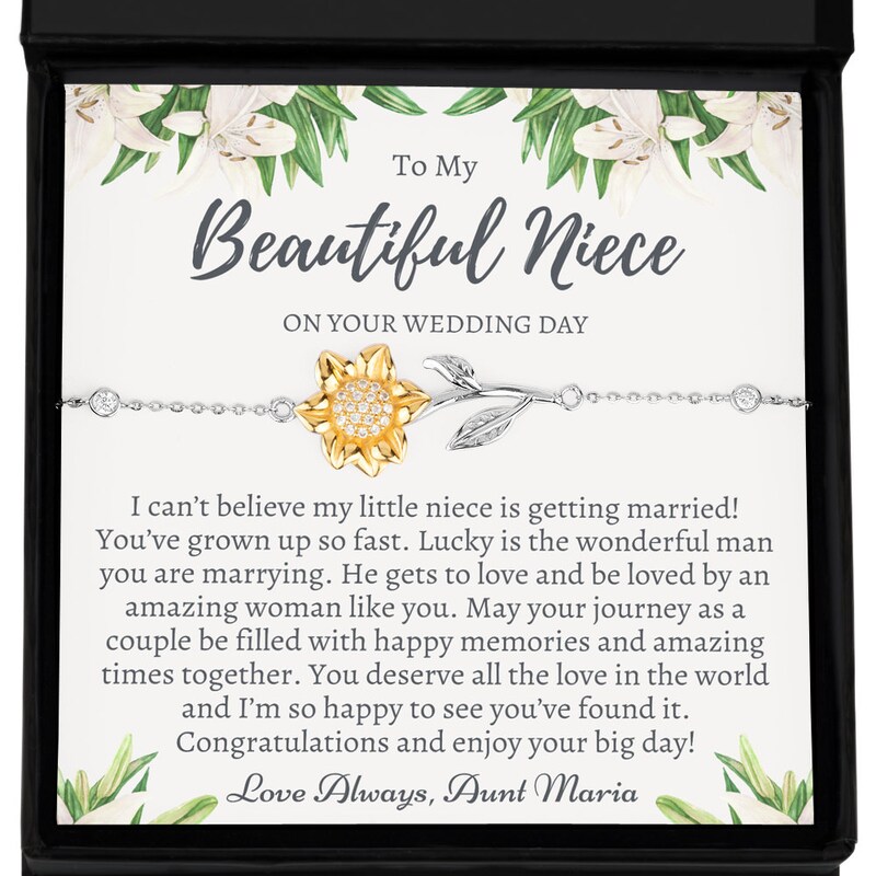 Letter to Niece on Her Wedding - Etsy