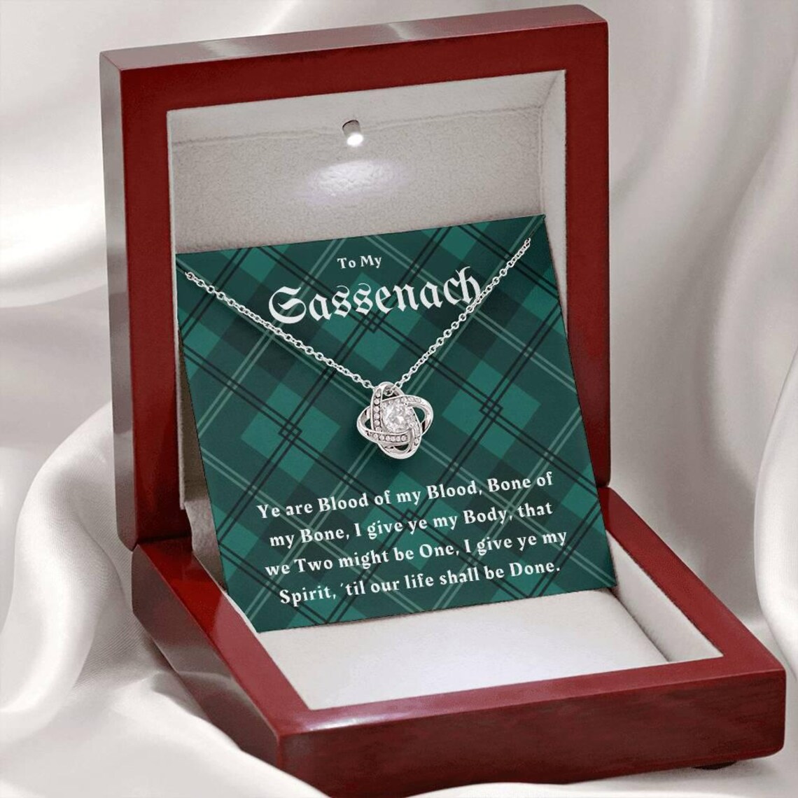 To My Sassenach, Outlander Gift, Outlander Gift Box, Outlander Jewelry ...