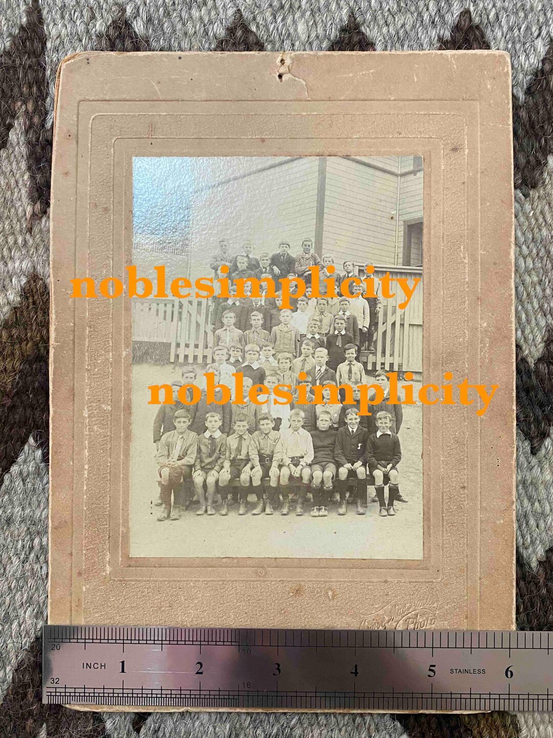 Rare CLYDE QUAY School Boys Oriental Bay Wellington New Zealand Cabinet ...