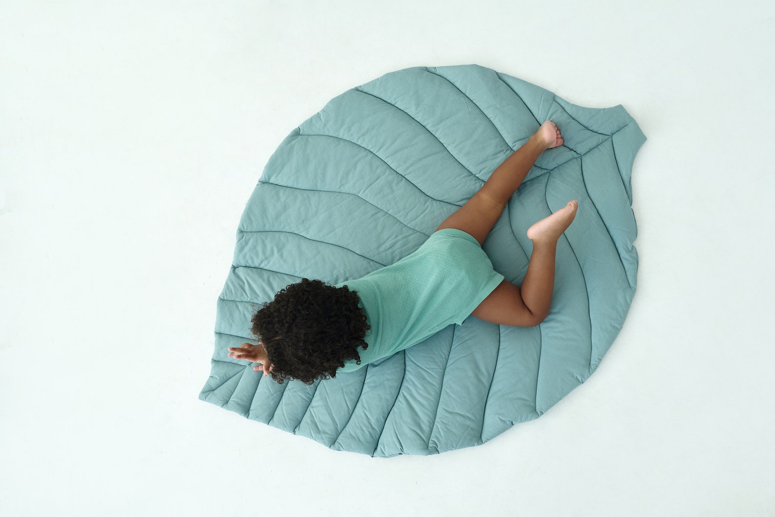 BABY PLAY RUG Montessori Baby Mat Floor Play Mat Cotton Leaf - Etsy