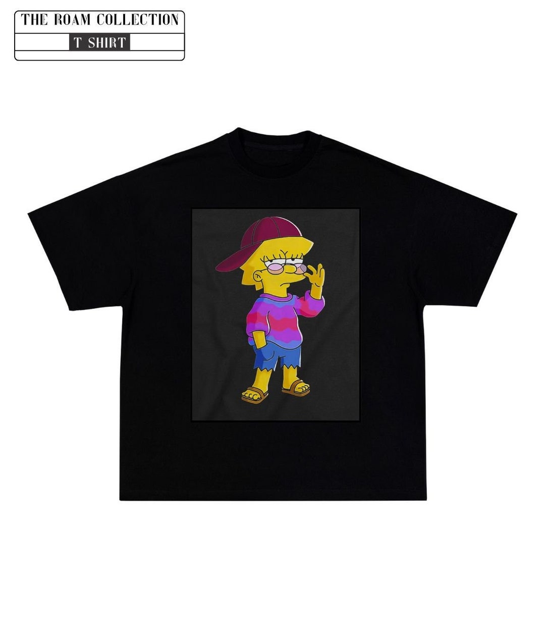 Lisa Simpson Cute Pose the Simpsons T-shirt Hoody Kids Child Tote Bag ...