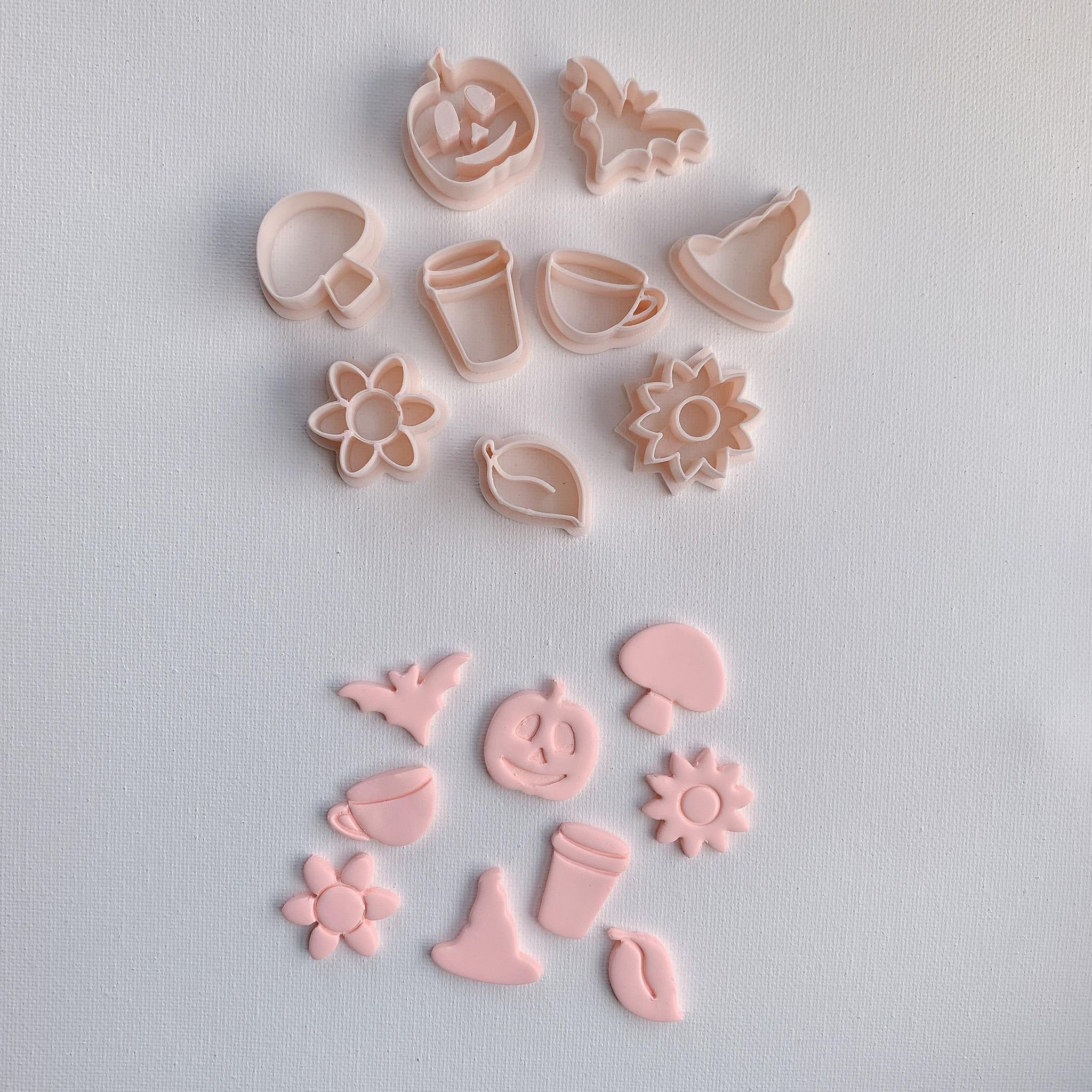Fall Polymer Clay Earring Cutter Collection 2 9 Cutters - Etsy