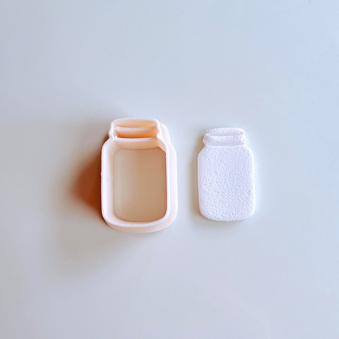 Mason Jar Clay Cutter | Flower Jar Clay Cutter | Spring Clay Cutter ...