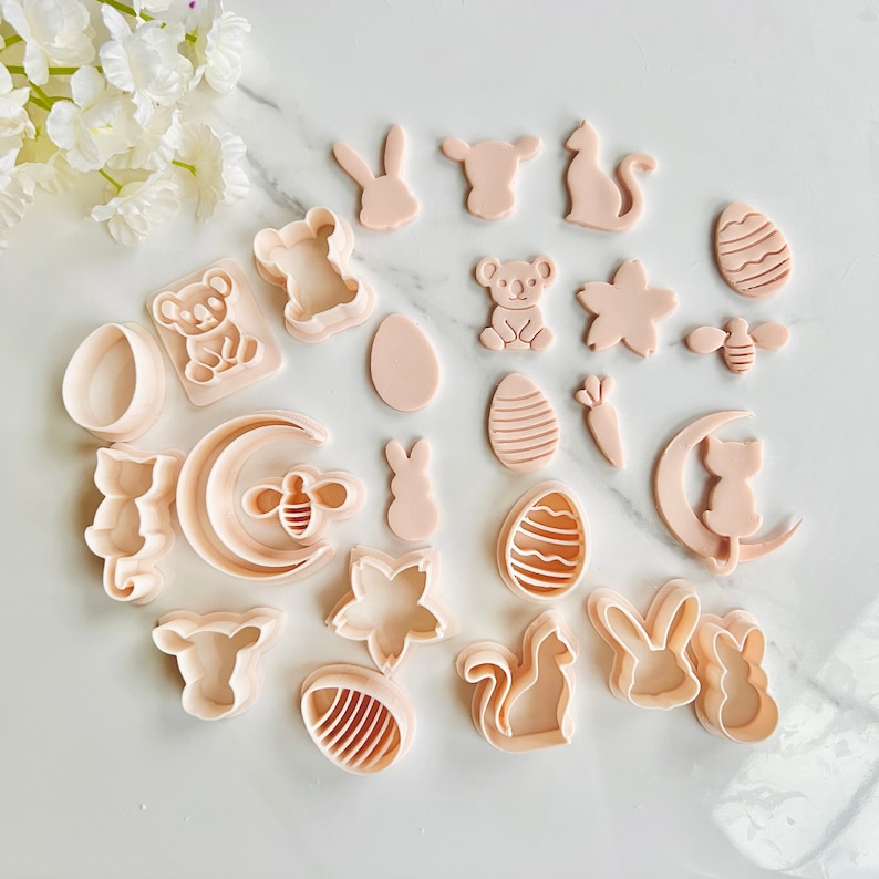 Easter Peep Bunny Clay Cutter Rabbit Clay Cutter Spring - Etsy