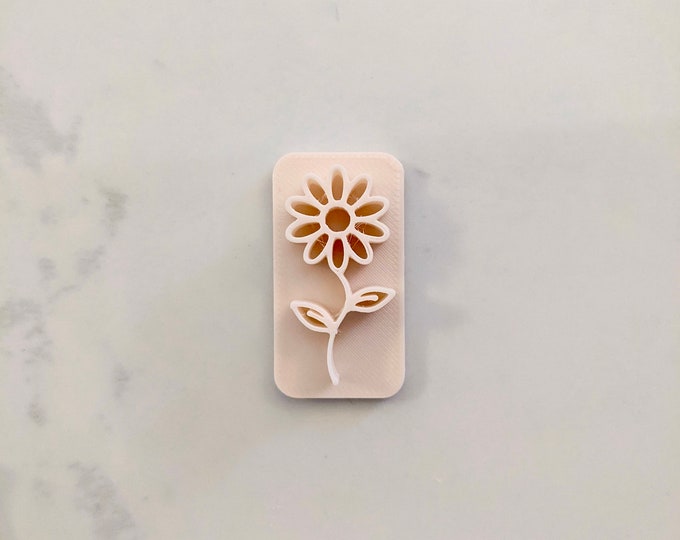 Rose Flower Clay Stamp Ceramic Stamp Texture Stamp Clay - Etsy