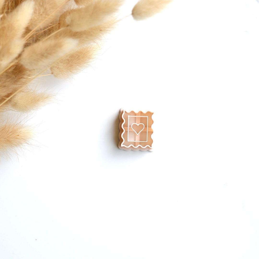 Valentines Postage Stamp Clay Cutter | Valentine's Day Clay Cutters ...