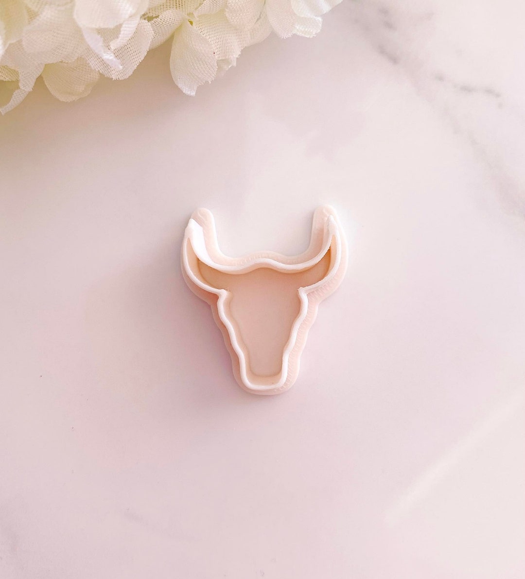 Bull Skull Polymer Clay Cutter | Cow Head Cutter | Spring Clay Cutter ...