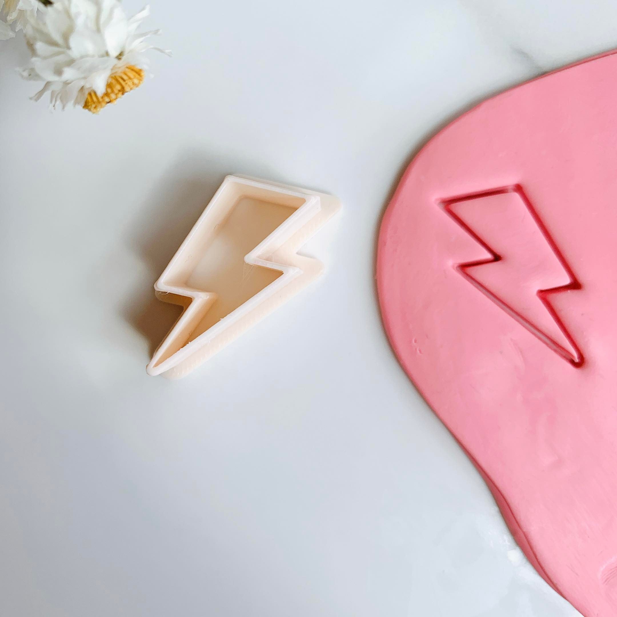 Lightning Bolt Clay Cutter | Electric Bolt Clay Cutter | Weather Clay ...