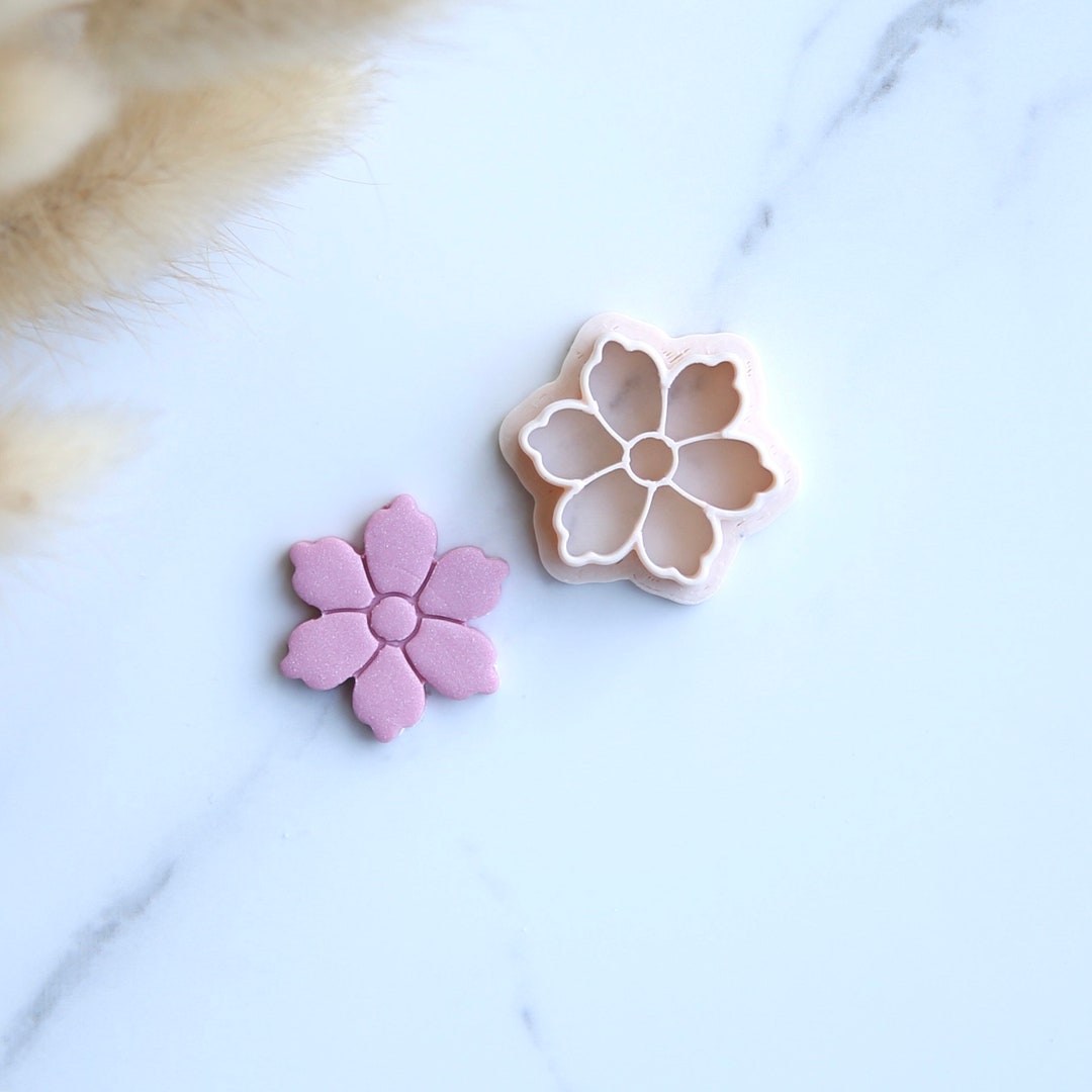 Flower Clay Cutter | Spring Daisy Clay Cutter | Peony Clay Cutter ...