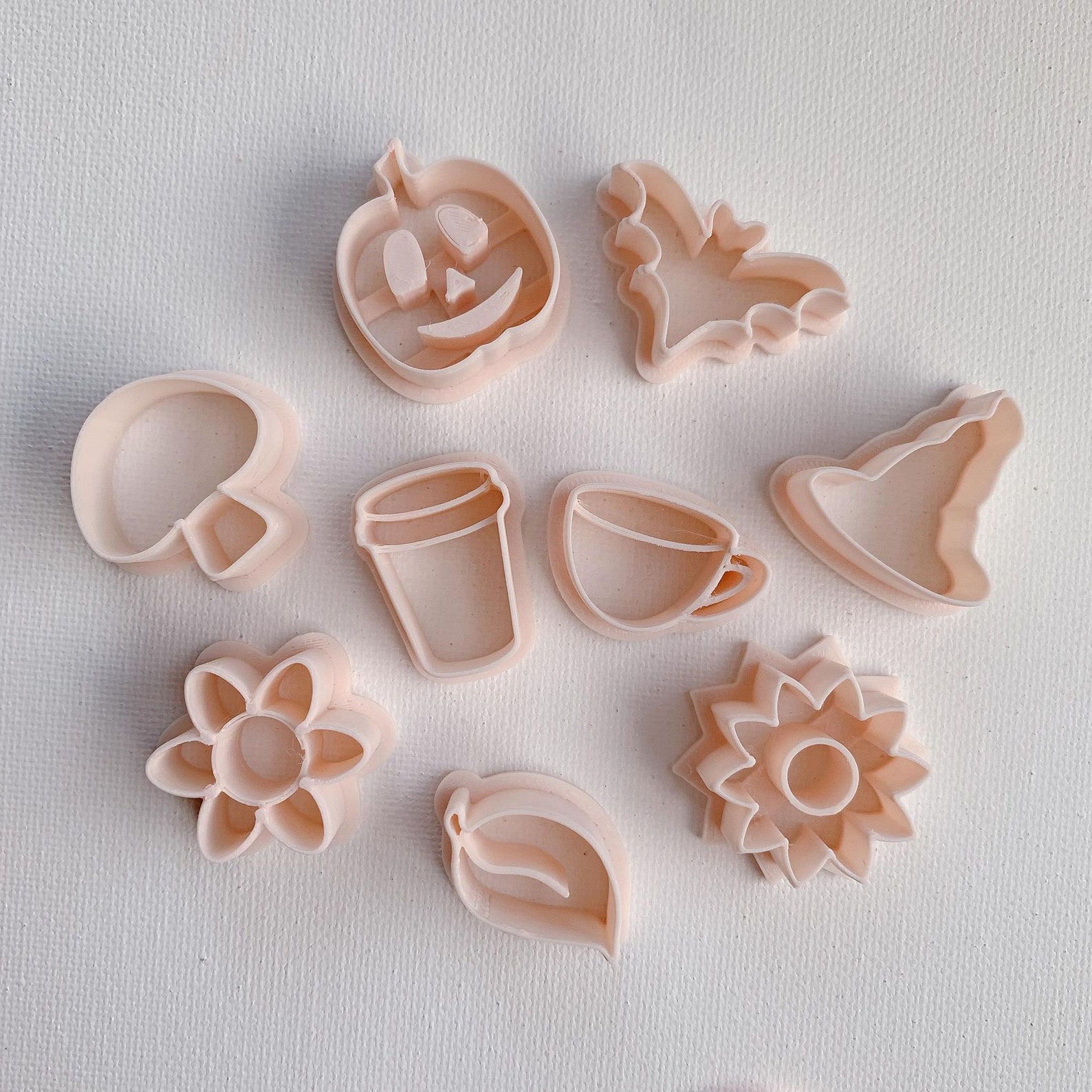 Fall Polymer Clay Earring Cutter Collection 2 9 Cutters - Etsy
