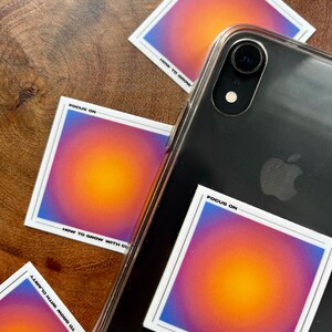 Focus Aura Sticker, Stickers, Stickers Aesthetic, Stickers Laptop ...