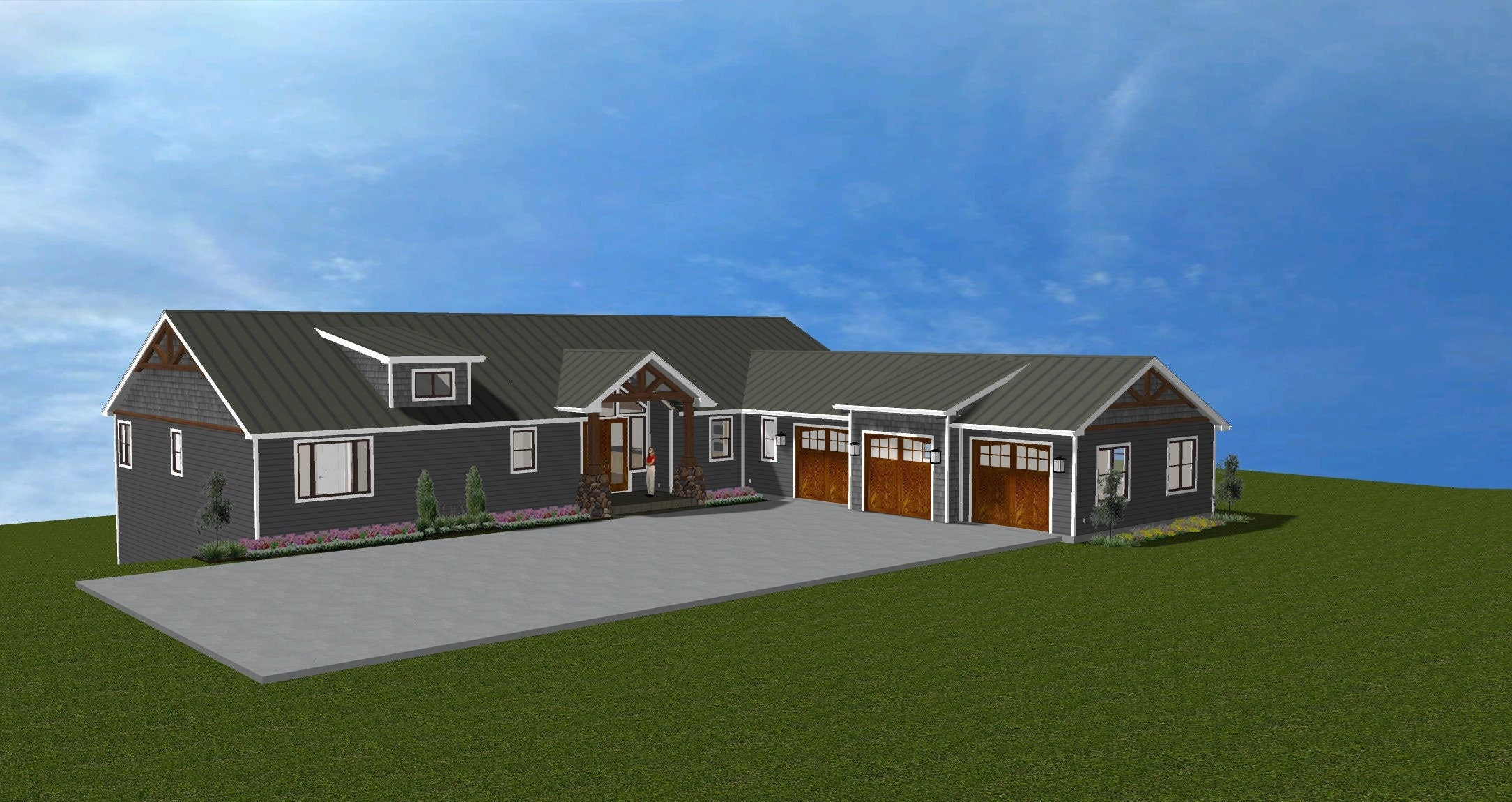 3,000 Square Foot Custom Home Plan - Etsy