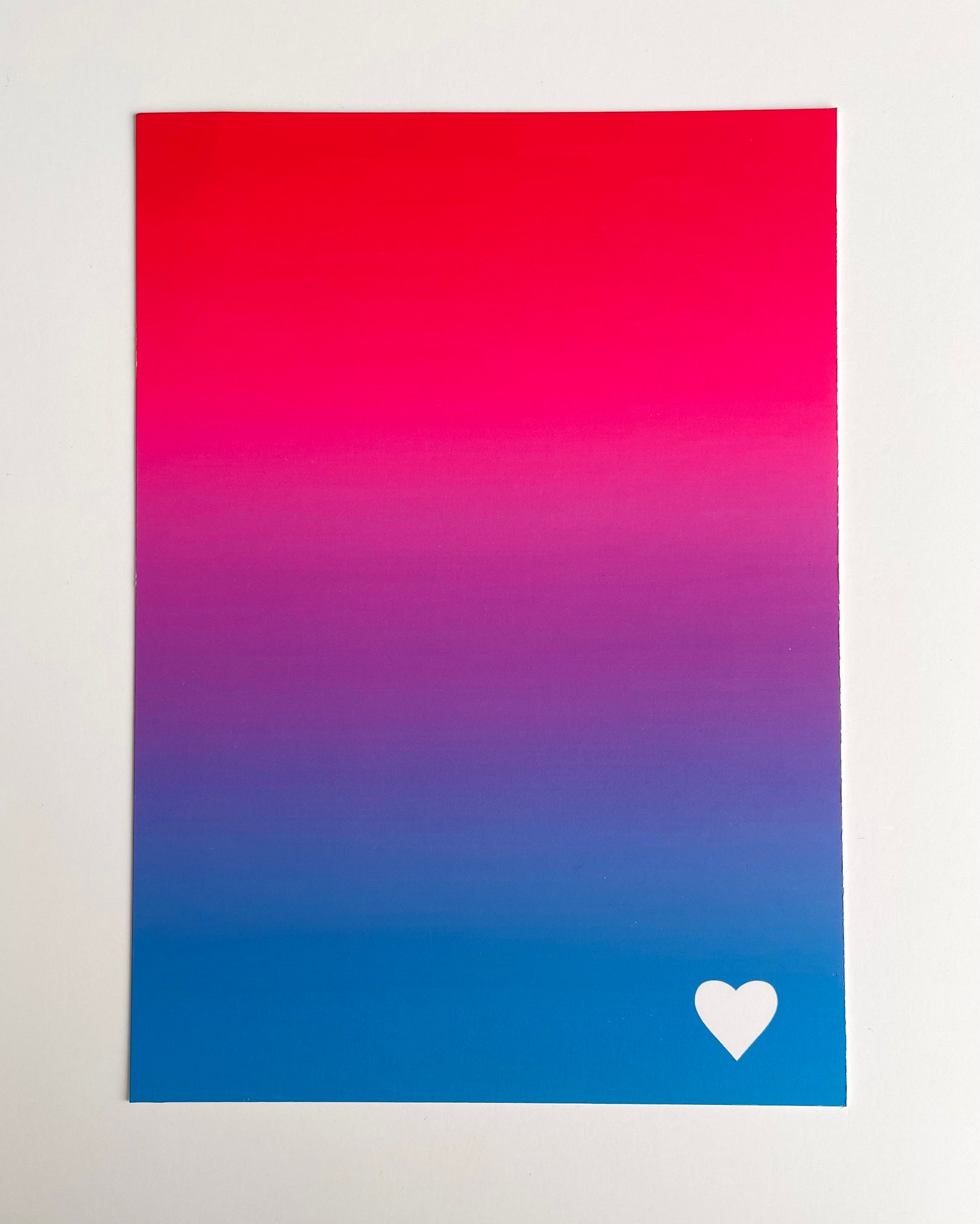 Tie-dye Gradient Bisexual Pride Flag Colorful Illustrated Graphic Art ...