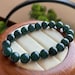 Jade Bracelet / Blue Ocean / Jadeite Bead Bracelet / Type A Jade / Bead ...