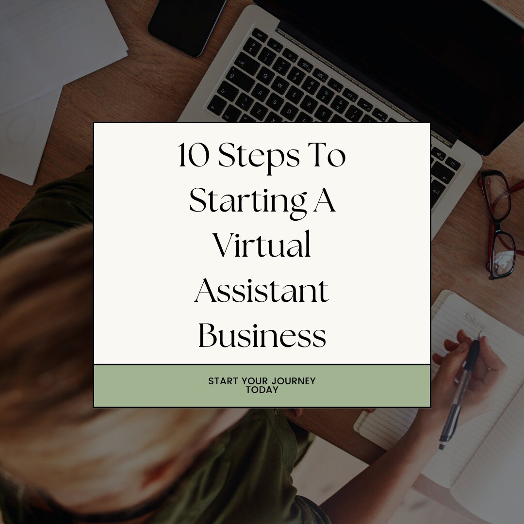 10 Steps to Starting A Virtual Assistant Business - Etsy