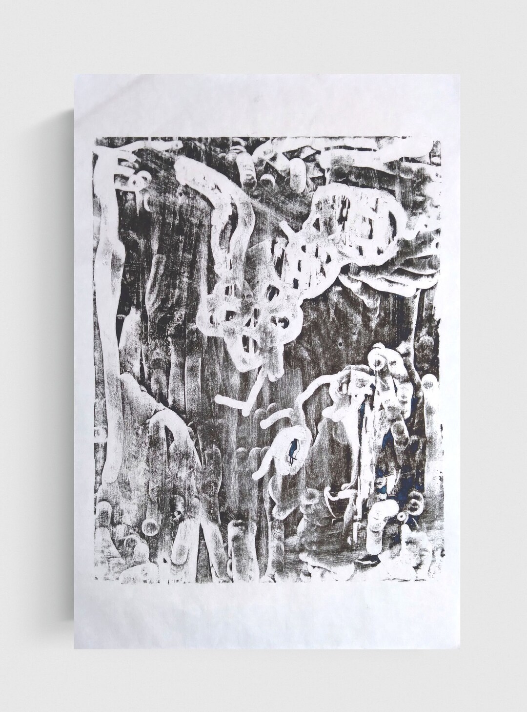 Adversary.man.god's Unchanging Hand ~ Line Print (AP), Original Design ...