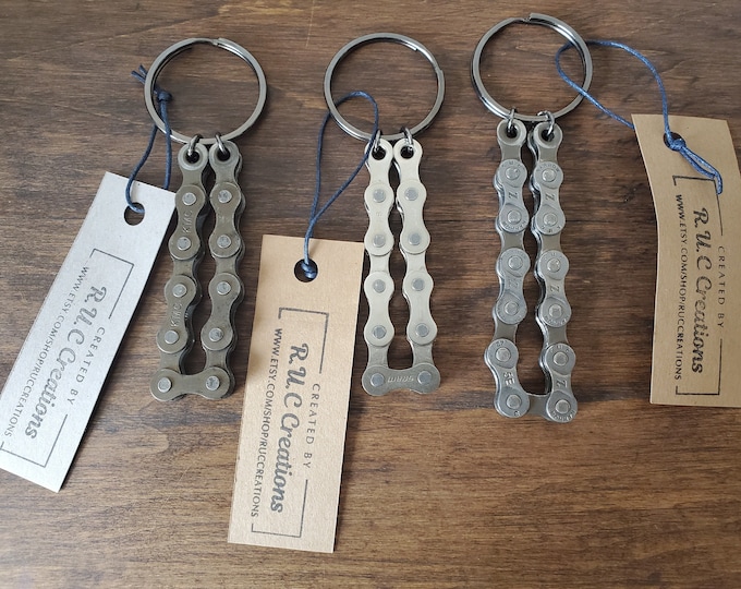 Bicycle Keychain, Bike Charm Keychain, Personalized Charm Keychain ...
