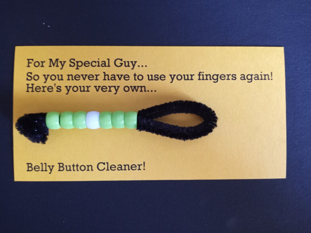 Novelty Belly Button Cleaner: Gag Gift, Stocking Stuffer - Etsy
