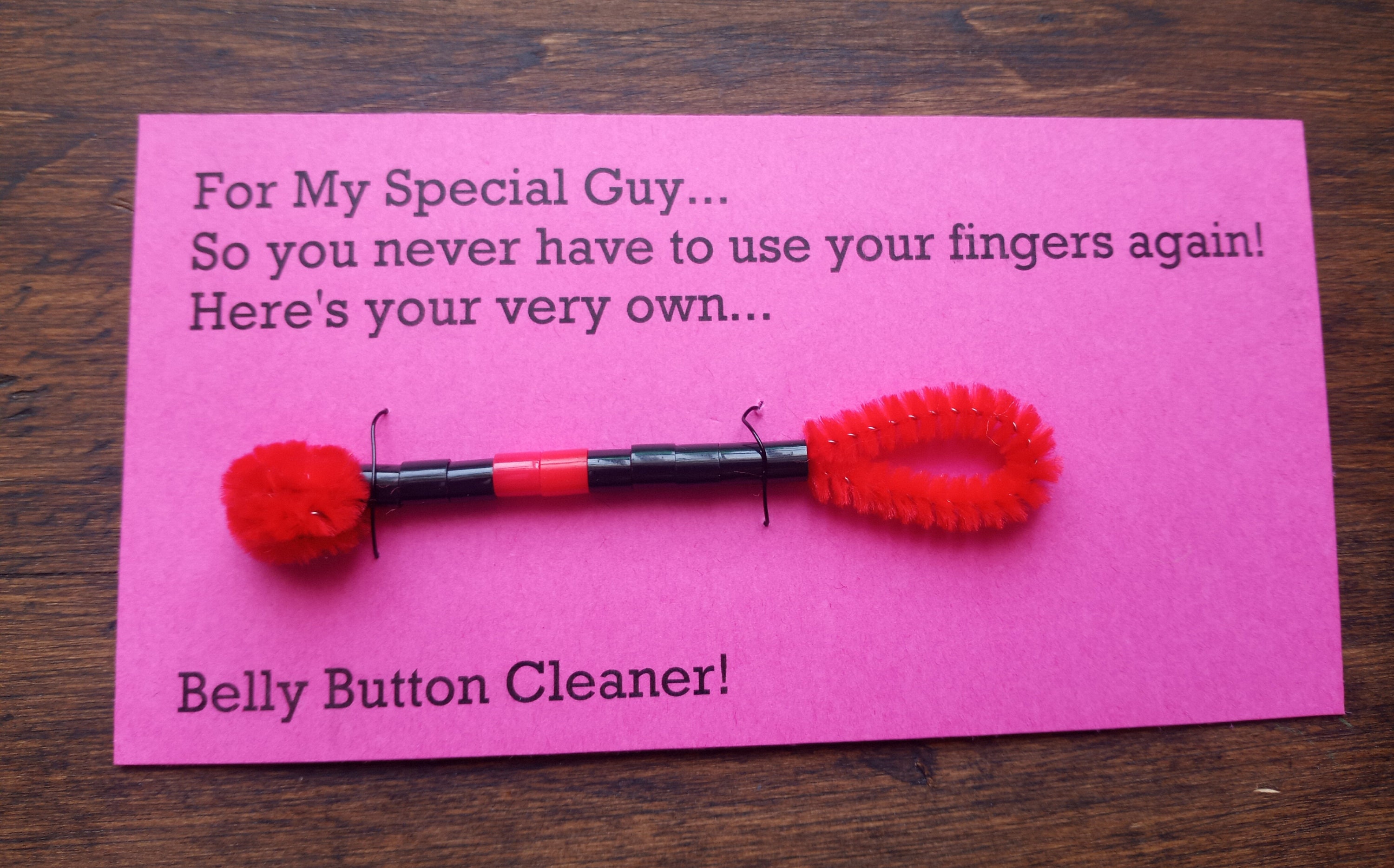 Belly Button Defluffer , Gag Gift, Joke Gift, Belly Button Defuzzer ...