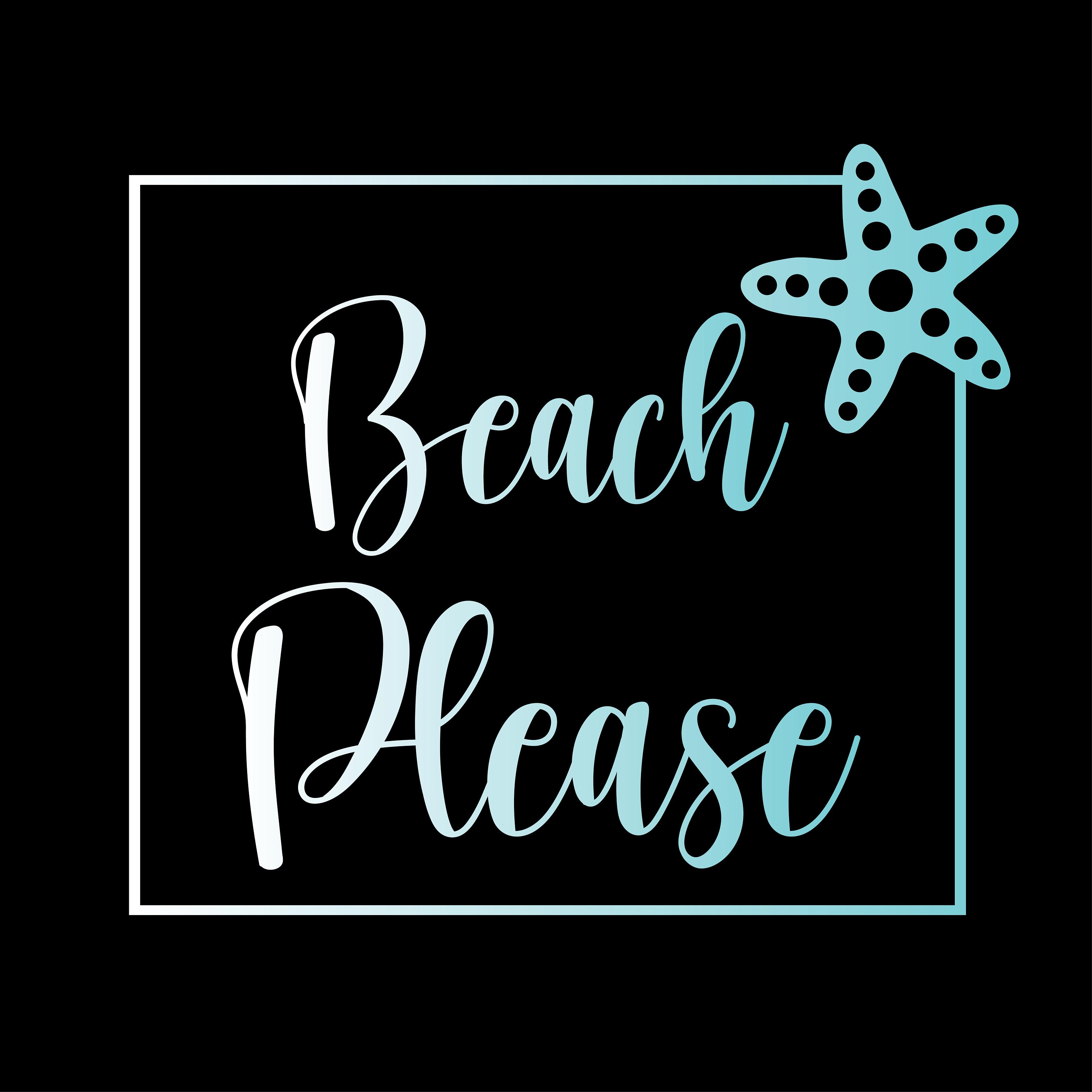 Beach Please Svg Beach Svg Summer Cutting File Shirt Design Etsy