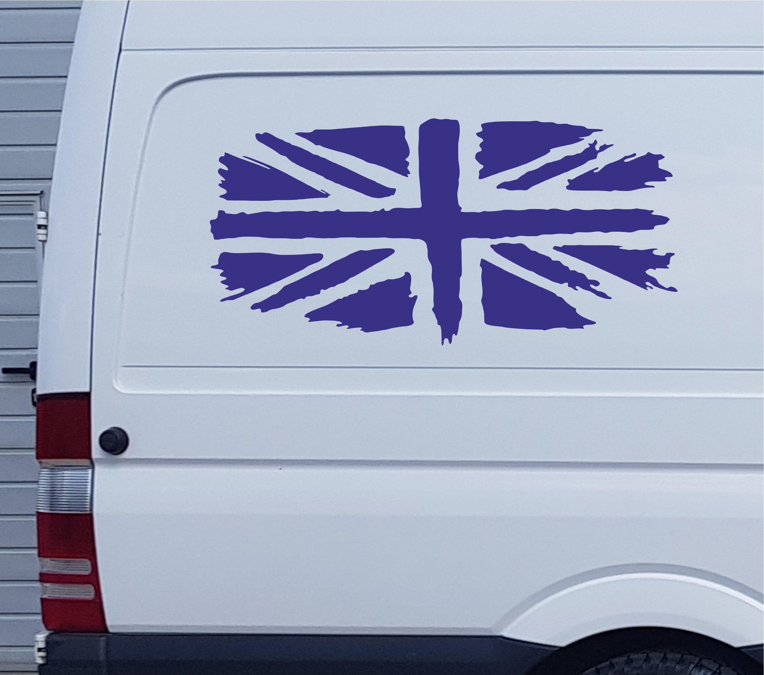 Union Jack Distressed Flag for Campervan Caravan Cars Vans Trucks ...
