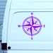 Compass Vinyl Decal for Campervan Caravan Cars Vans Trucks Campers VW ...