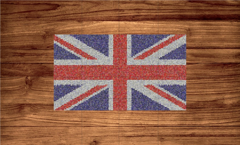Union Jack Flags Bundle Instant Download Clipart Distorted - Etsy