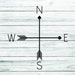 Simple Arrow Compass Svg/png/pdf/jpeg Digital Download Gift Crafts ...