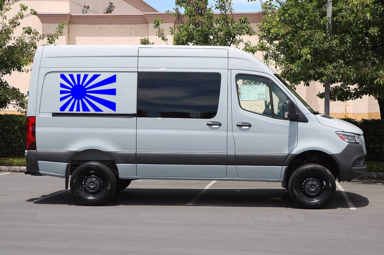 Rising Sun Flag Campervan Caravan Cars Vans Trucks Campers VW Outdoor ...