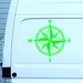 Compass Vinyl Decal for Campervan Caravan Cars Vans Trucks Campers VW ...