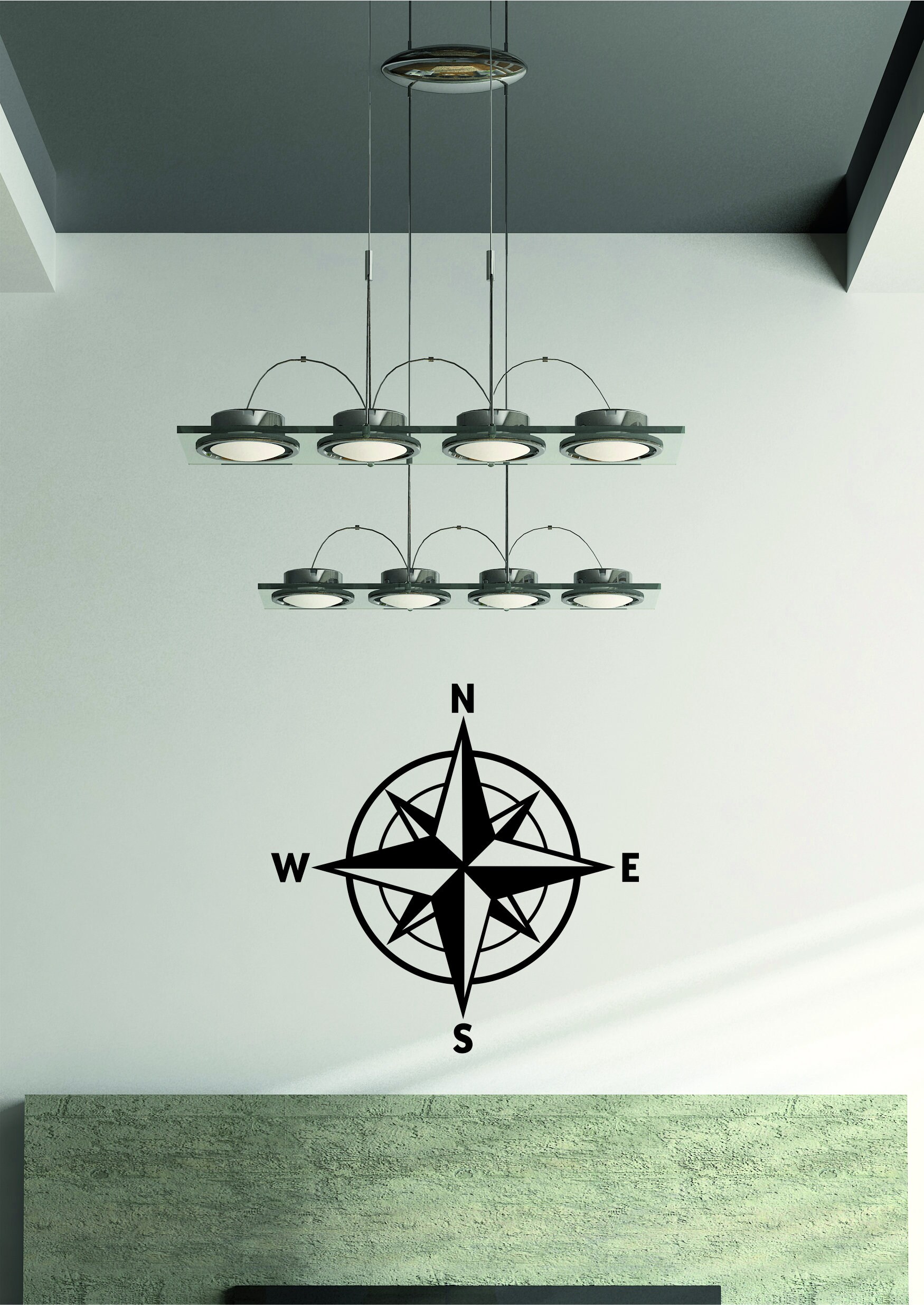 Compass Vinyl Decal for Campervan Caravan Cars Vans Trucks Campers VW ...