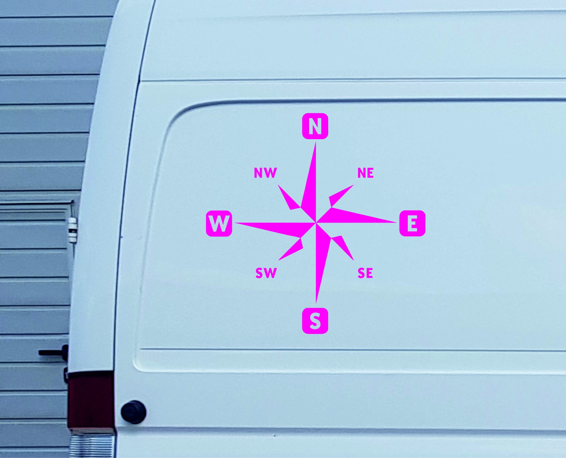Compass Vinyl Decal for Campervan Caravan Cars Vans Trucks Campers VW ...