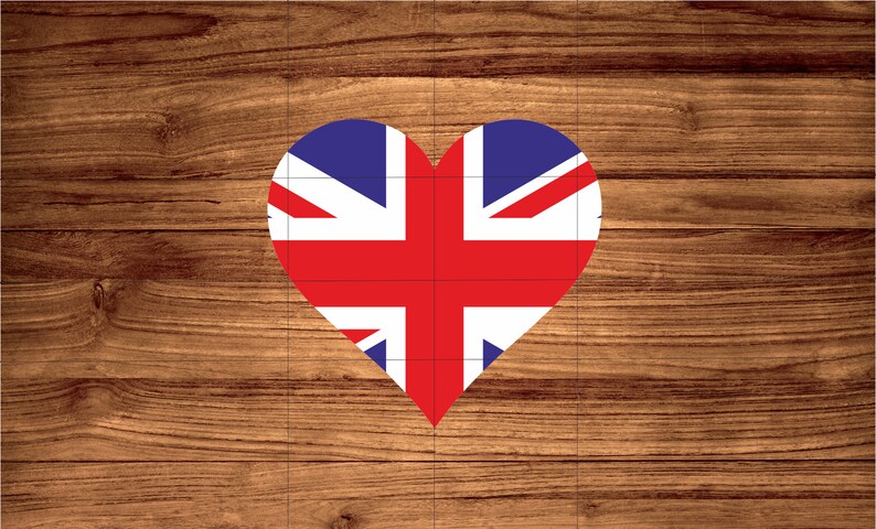 Union Jack Flags Bundle Instant Download Clipart Distorted - Etsy