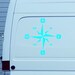 Compass Vinyl Decal for Campervan Caravan Cars Vans Trucks Campers VW ...