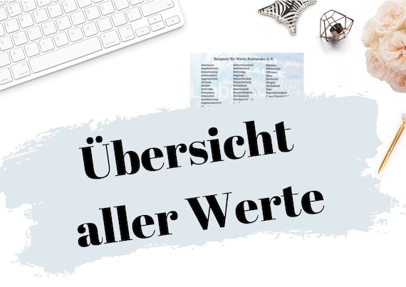 350 Beispiele Für Werte in Einer Liste Plus Schwarz/ Weiß - Etsy