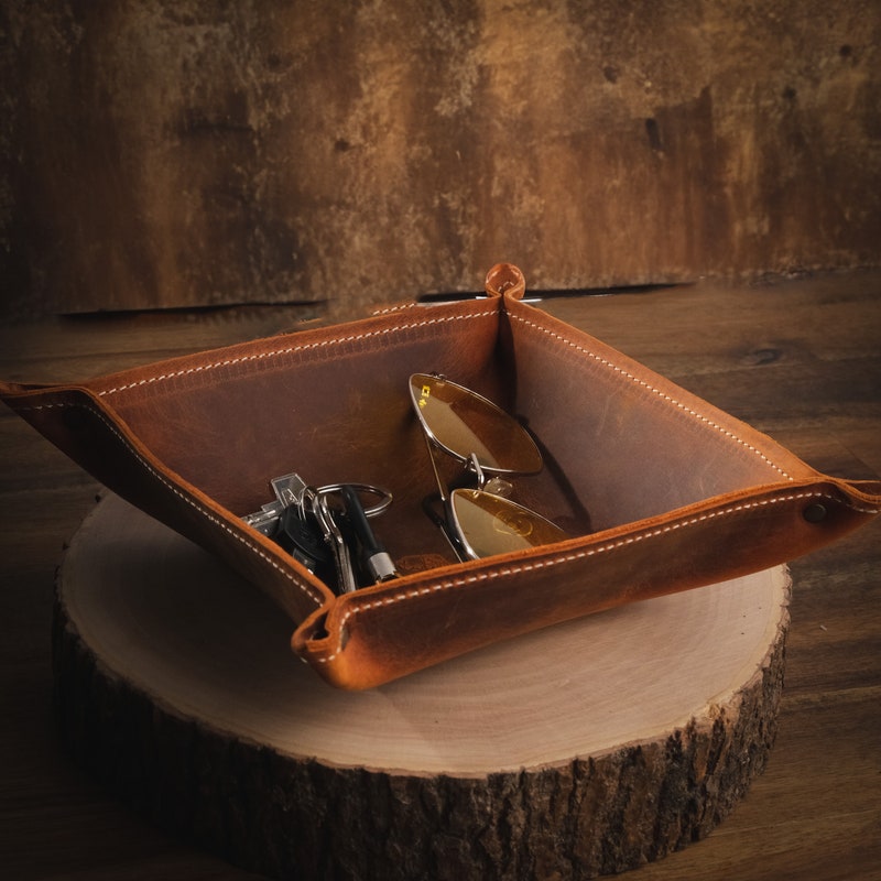 Leather Valet - Etsy