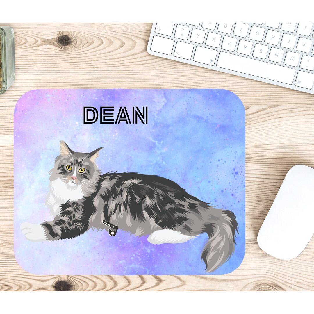 Custom Dog Mouse Pad , Pet Portrait Mouse Pad, Pet Photo Mouse Pad ...
