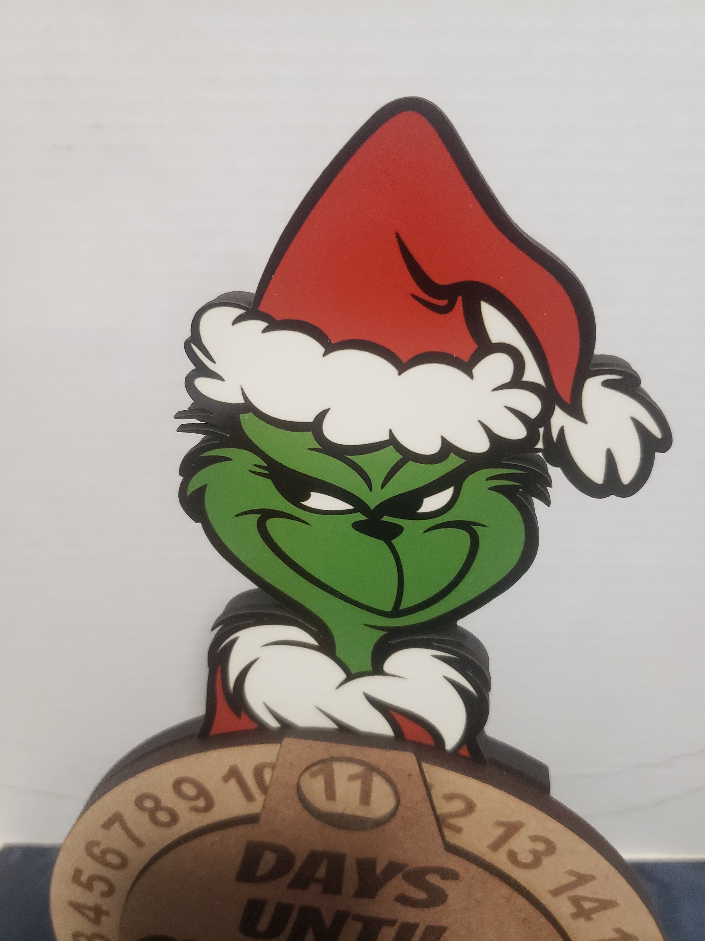 Grinch Countdown to Christmas - Etsy