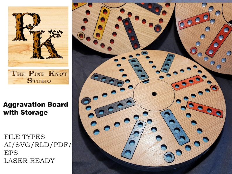 Aggravation Marble Game Board - Etsy