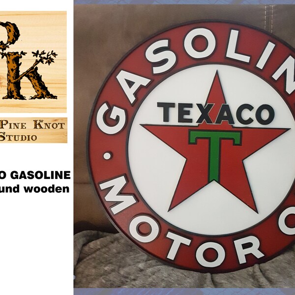 Texaco Sign - Etsy