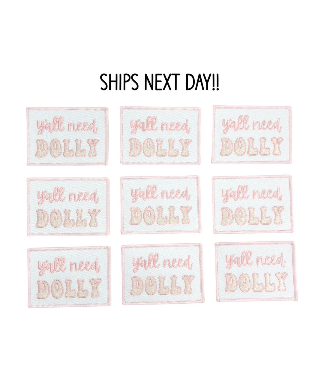 Y'all Need Dolly Patch, Dolly Patch, Dolly Parton Patch, Iron on Patch, Trucker Hat Patch ...