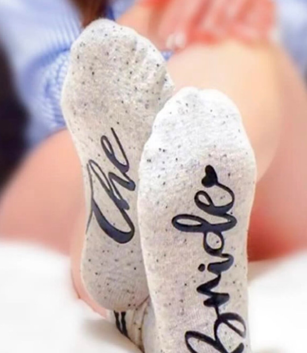 The Bride Socks, Bridal Party Socks, Wedding Socks, Bridesmaid Proposal Gift, Grip Socks ...