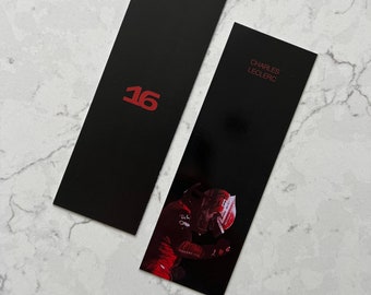 Ferrari 2022 F1 Bookmark Charles Leclerc Carlos Sainz - Etsy