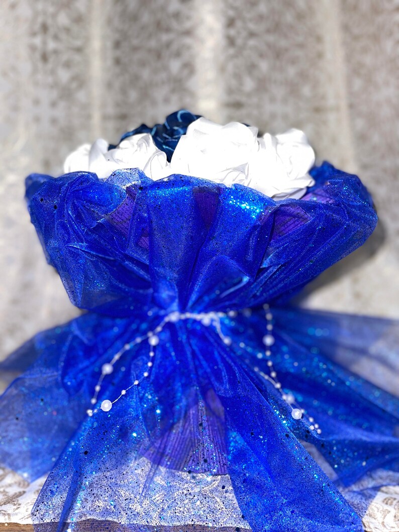 Satin Rose Bouquet - Etsy