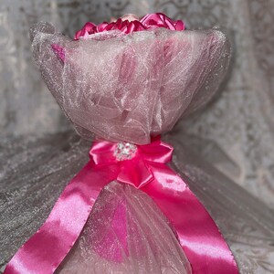 Satin Rose Bouquet - Etsy