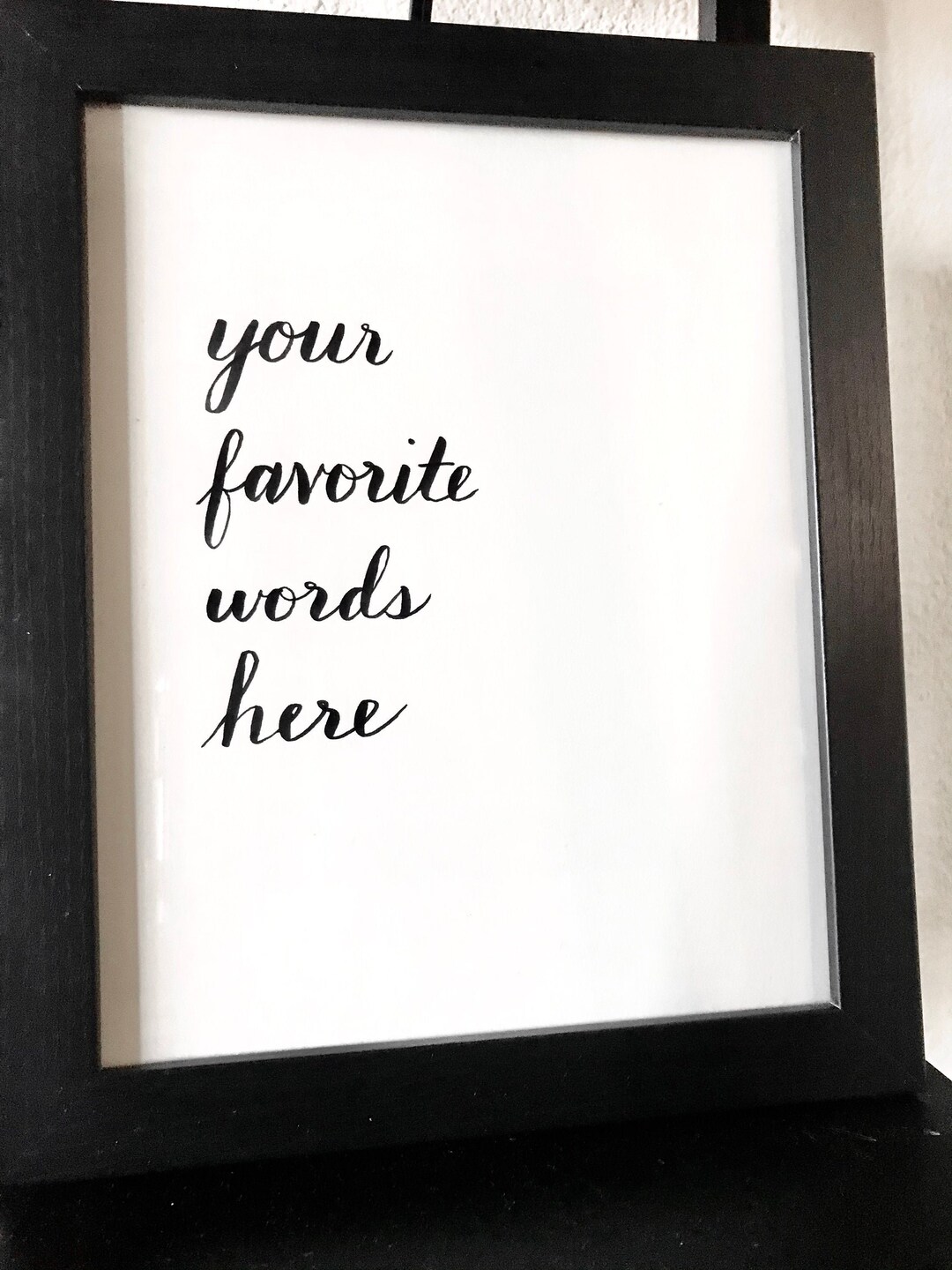 Customized Hand Lettering of Lyrics, Quotes, and Messages - Etsy