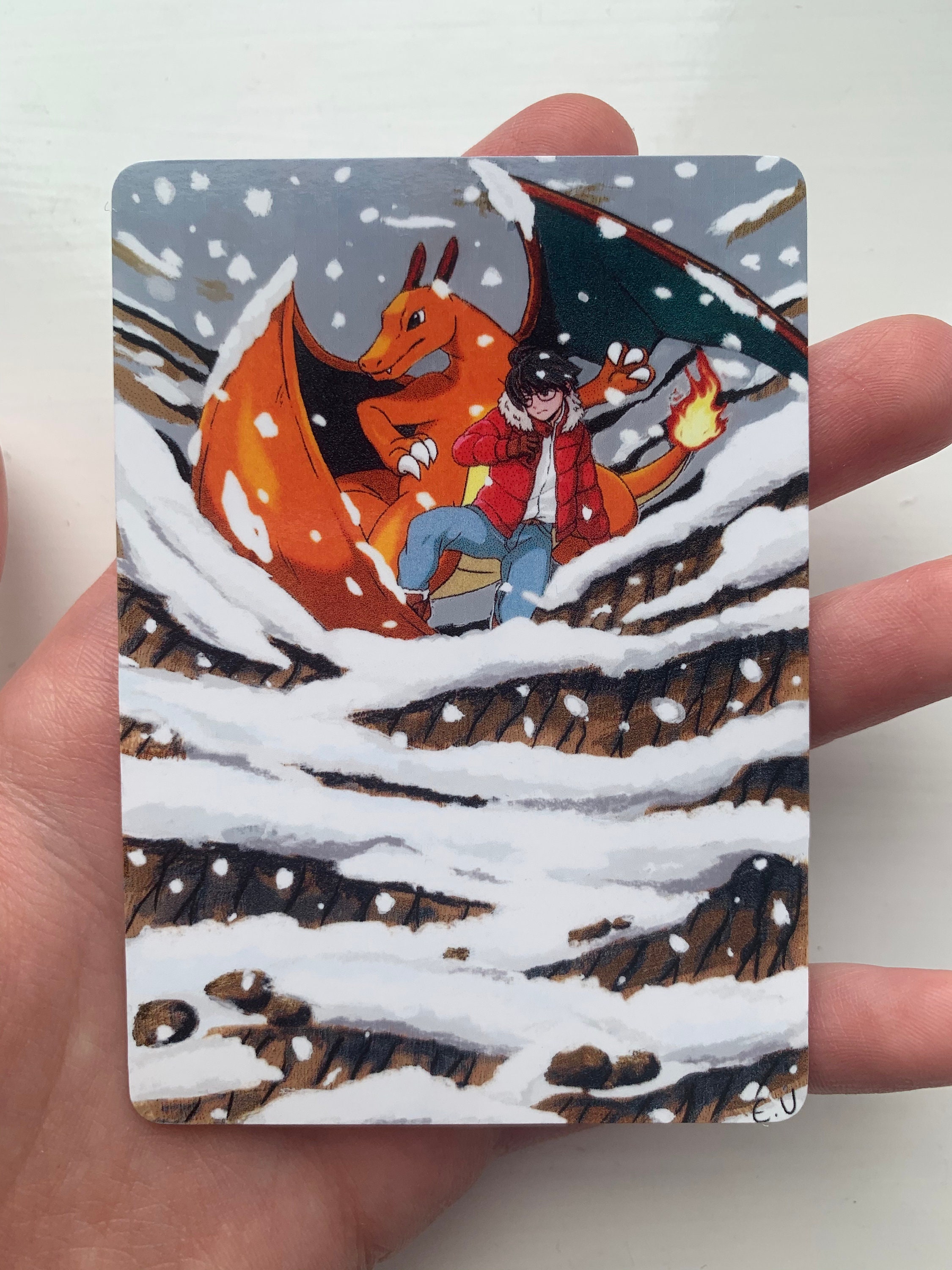 Charizard Card Template