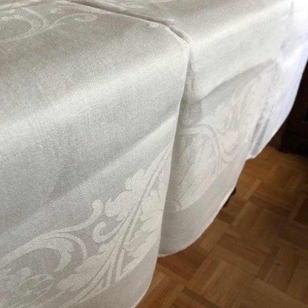 Damask Tablecloth - Etsy
