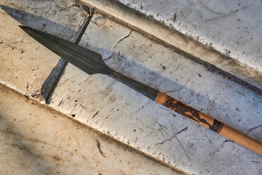 Greek Hoplite 'ajax' Spear Spartan Dory Reenactment Historical ...
